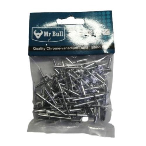 4x15mm Rivets 50 piece pack Mr Bull — Light Market