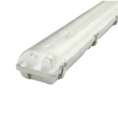 T8 4ft 18w x 2 Led Complete Fitting 2 Sided Waterproof 6000k — Light Market