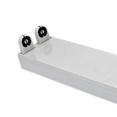 T8 4ft Double Led Open Channel Fitting HT-120D — Light Market